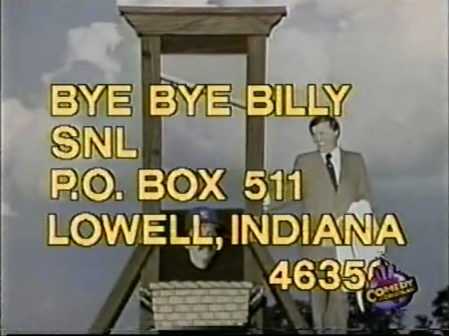 January 22, 1983 – Lily Tomlin / Purvis Hawkins (S8 E10) – The 'One SNL ...