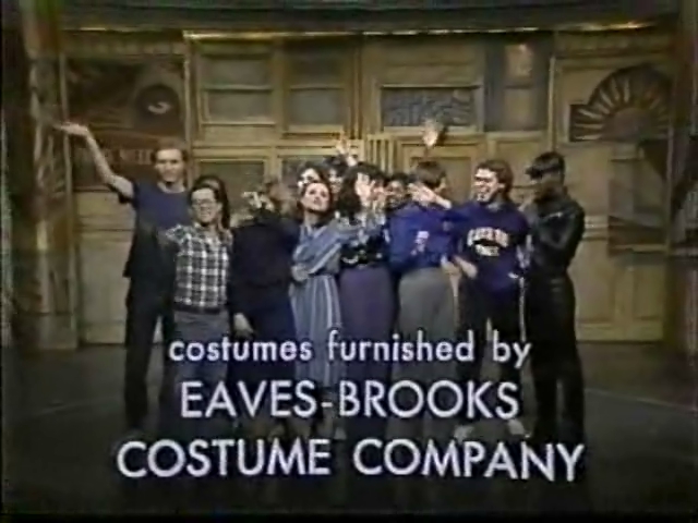 January 22, 1983 – Lily Tomlin / Purvis Hawkins (S8 E10) – The 'One SNL ...